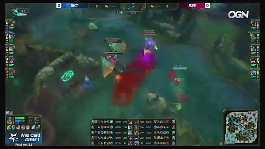 skt vs ksv game 1 خلاصه