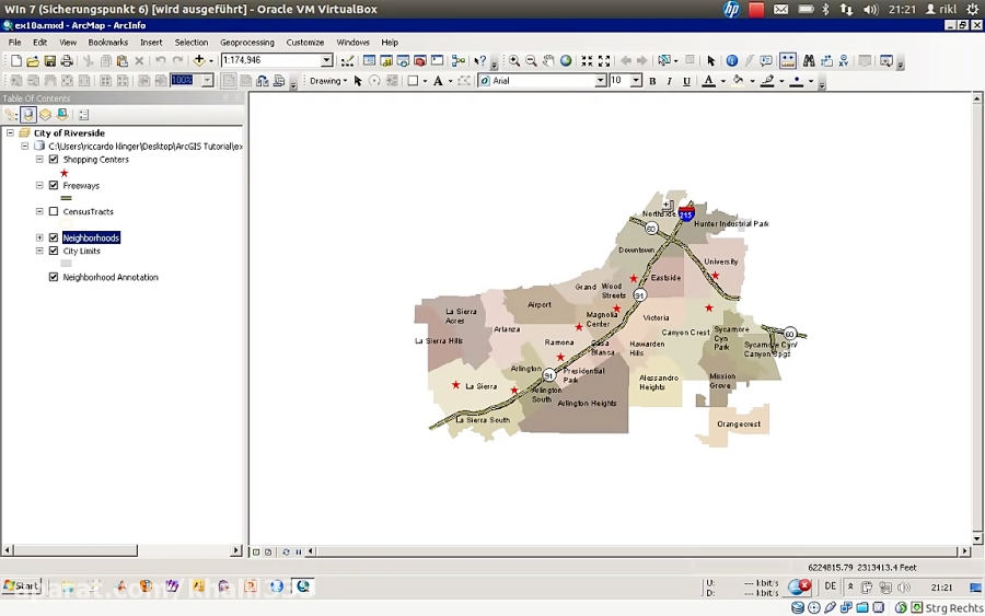 ArcGIS Desktop part 22 (analyzing feature relationships 1: selecting features by location)