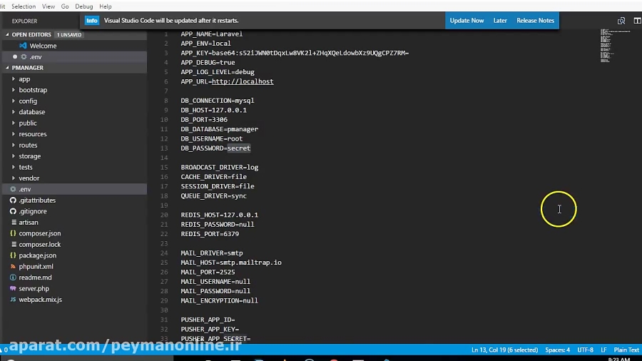 Laravel 5. 5 tutorial 4 Spin up a laravel server