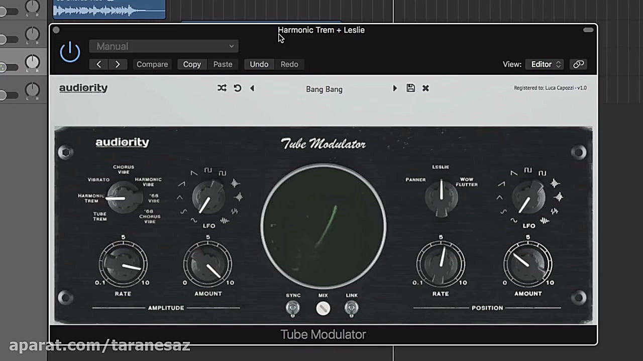 Audiority Tube Modulator: Guitar Quick Demo