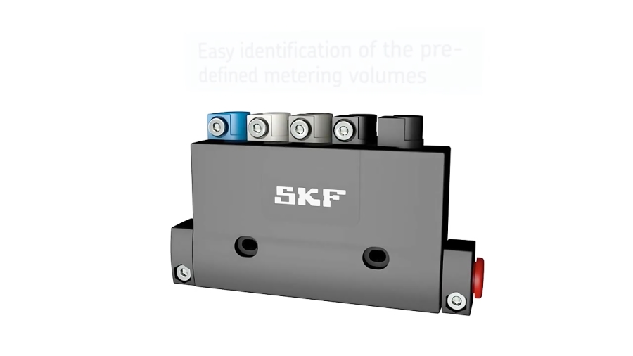 SKF offers the industry’s first non-metallic metering device for single ...