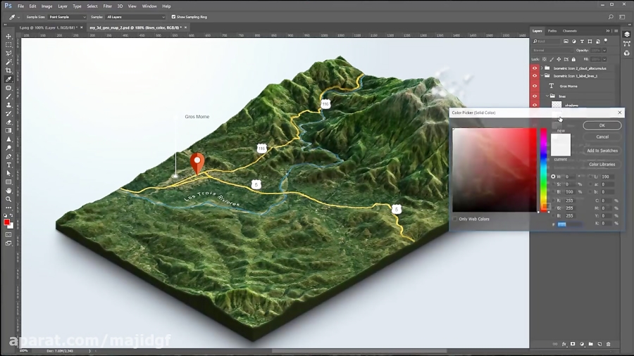 From Google Maps and heightmaps to 3D Terrain - 3D Map Generator ...