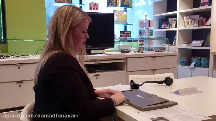 Demonstration of Humanware's Connect 12 by Bridget McDermott