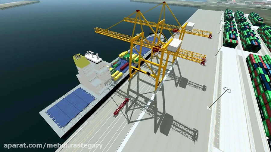 Vortex - STS / Quayside Port Crane Simulation