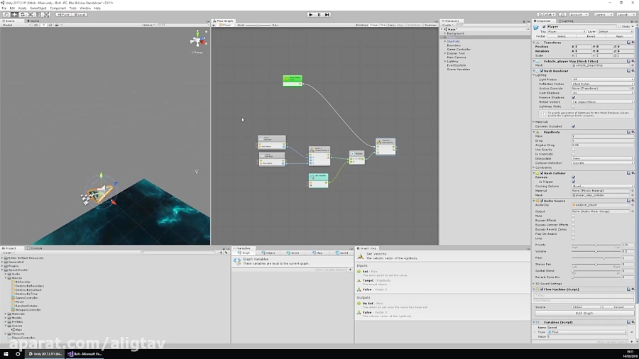 Visual Scripting With Bolt - Player Movement Boundary [2/3] Live 2018/3/14