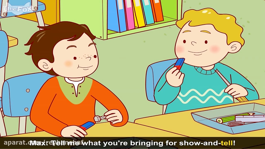Sam and Lucky 9: Show-and-Tell | Level 2 | By Little Fox