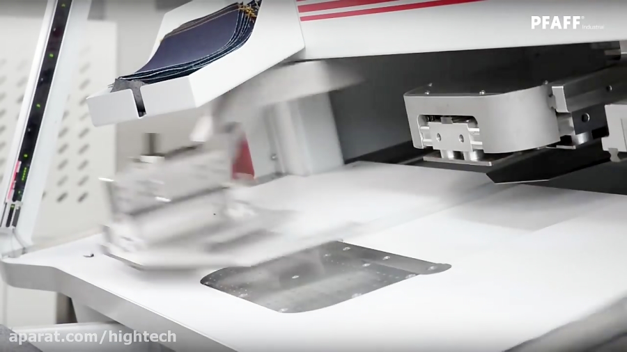 PFAFF 3589 "bi-colored" Automatic jeans pocket setter with two machine ...