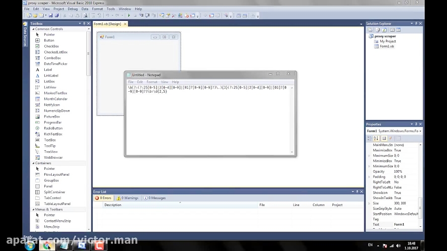 [VB.Net] How to make Proxy Scraper