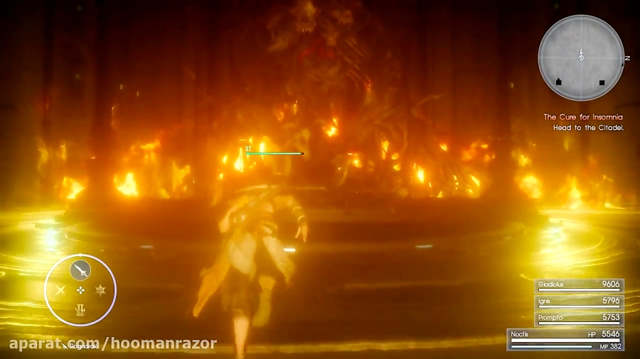 FINAL FANTASY XV - New Ifrit Boss Fight