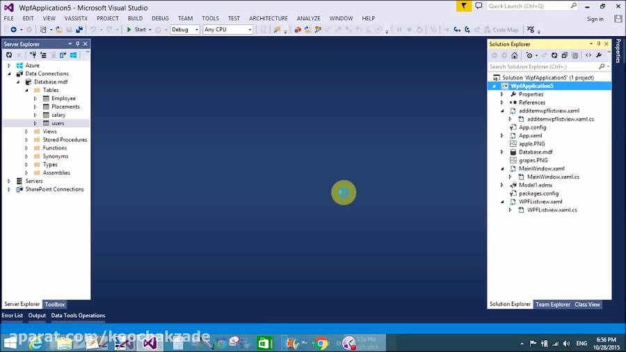 Login window design in WPF