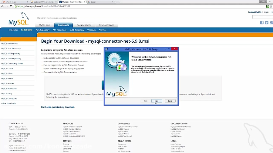 [C# WPF tutorial] C# - Connect To Cpanel MySql Database Remotely In C#