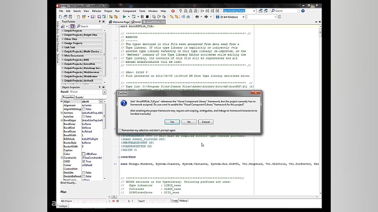 Creating a VCL "PDF Reader" (Delphi Programming Tutorial)