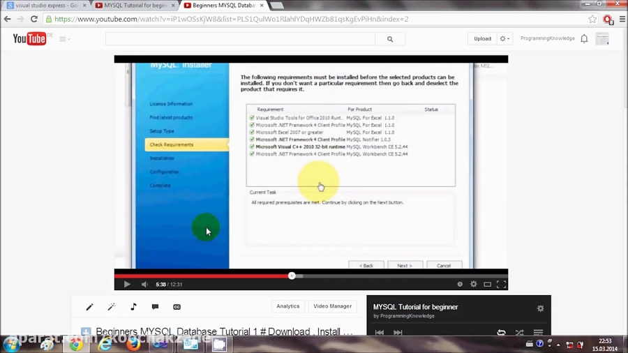 MySQL VB.NET Tutorial 1 : Getting Started and Mysql database Connection