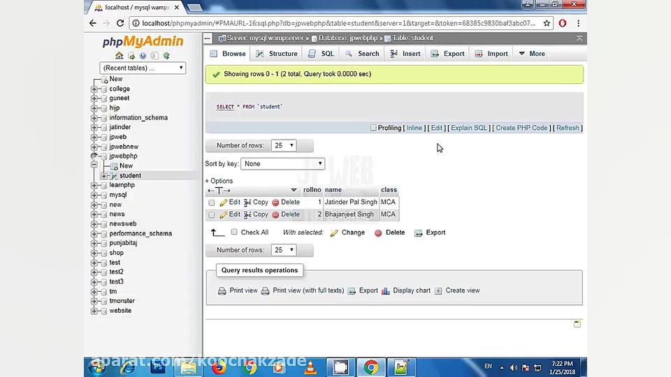 How to Create Connection with Database in PHP MySQL - PHP Tutorials in Hindi