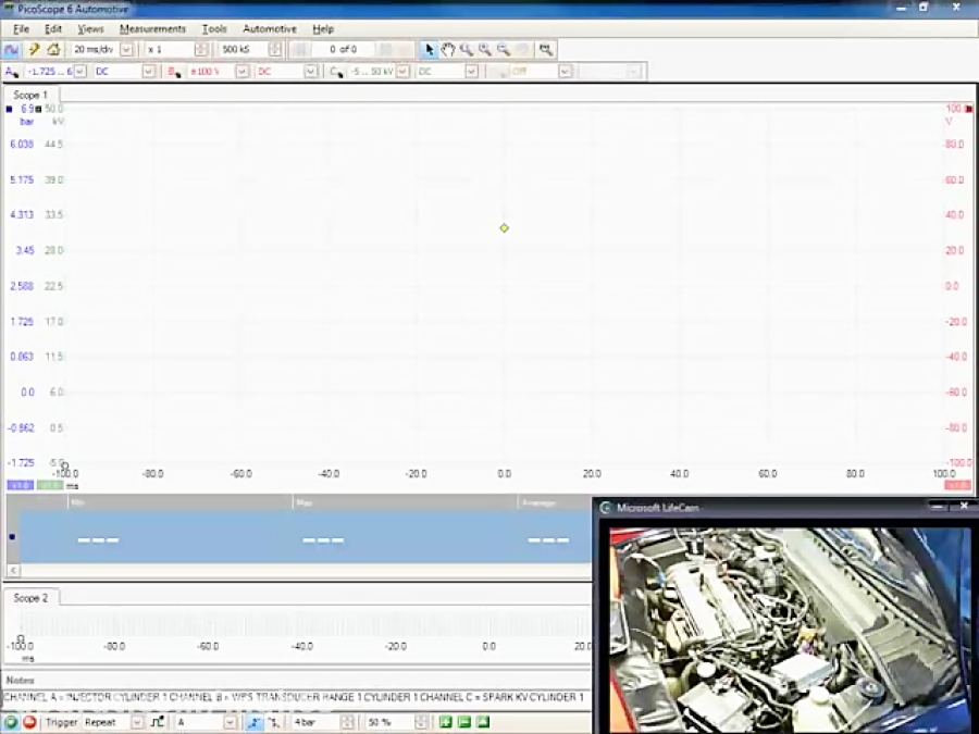 Understanding running compression waveforms