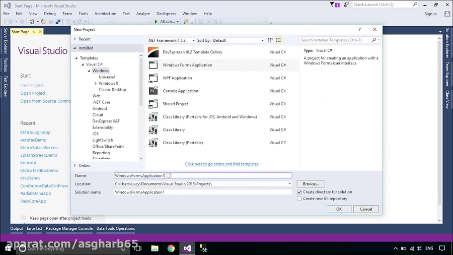 C# Tutorial - Material Design Login Form | FoxLearn