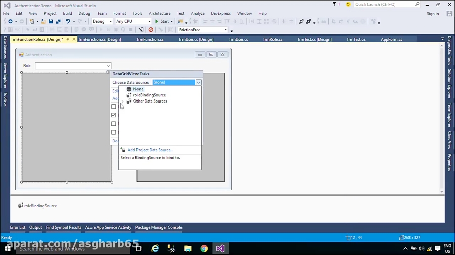 C# Tutorial - Create Login Window With User Authentication Part 3 | FoxLearn