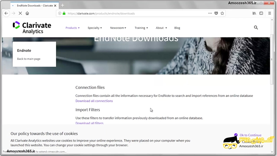 آموزش نصب install در نرم افزار اندنوت 8 (Endnote X...