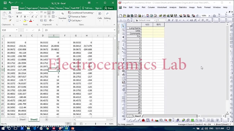 [Data Presentation] How to normalise and stack XRD plots in Origin 9.1 ...