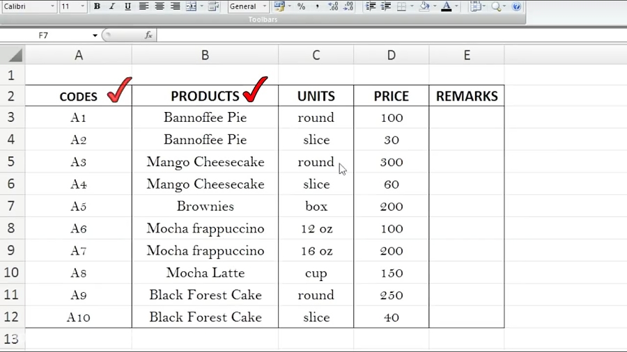 How to Create Inventory System Using Excel