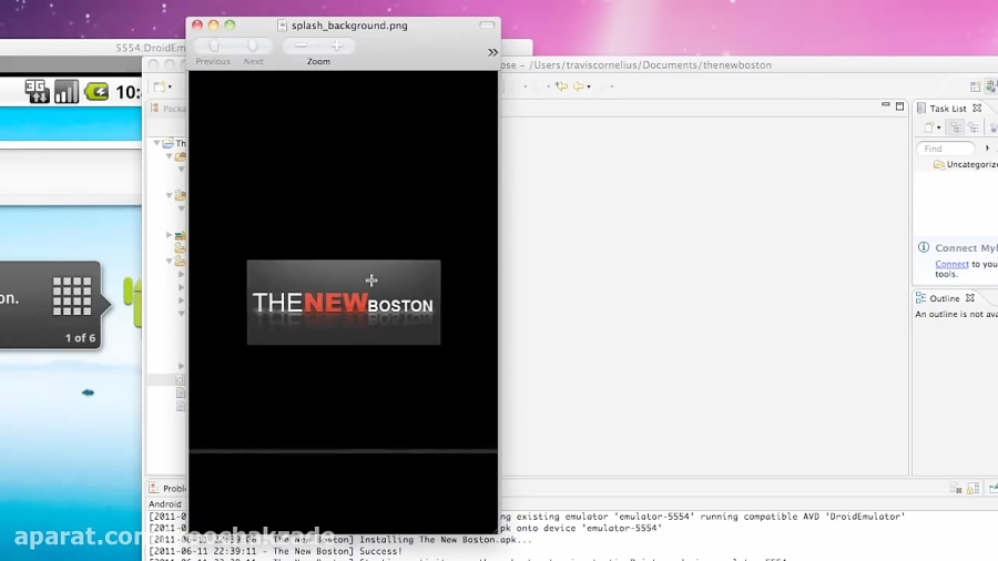 Android Application Development Tutorial - 11 - Adding Resources and Setting Background
