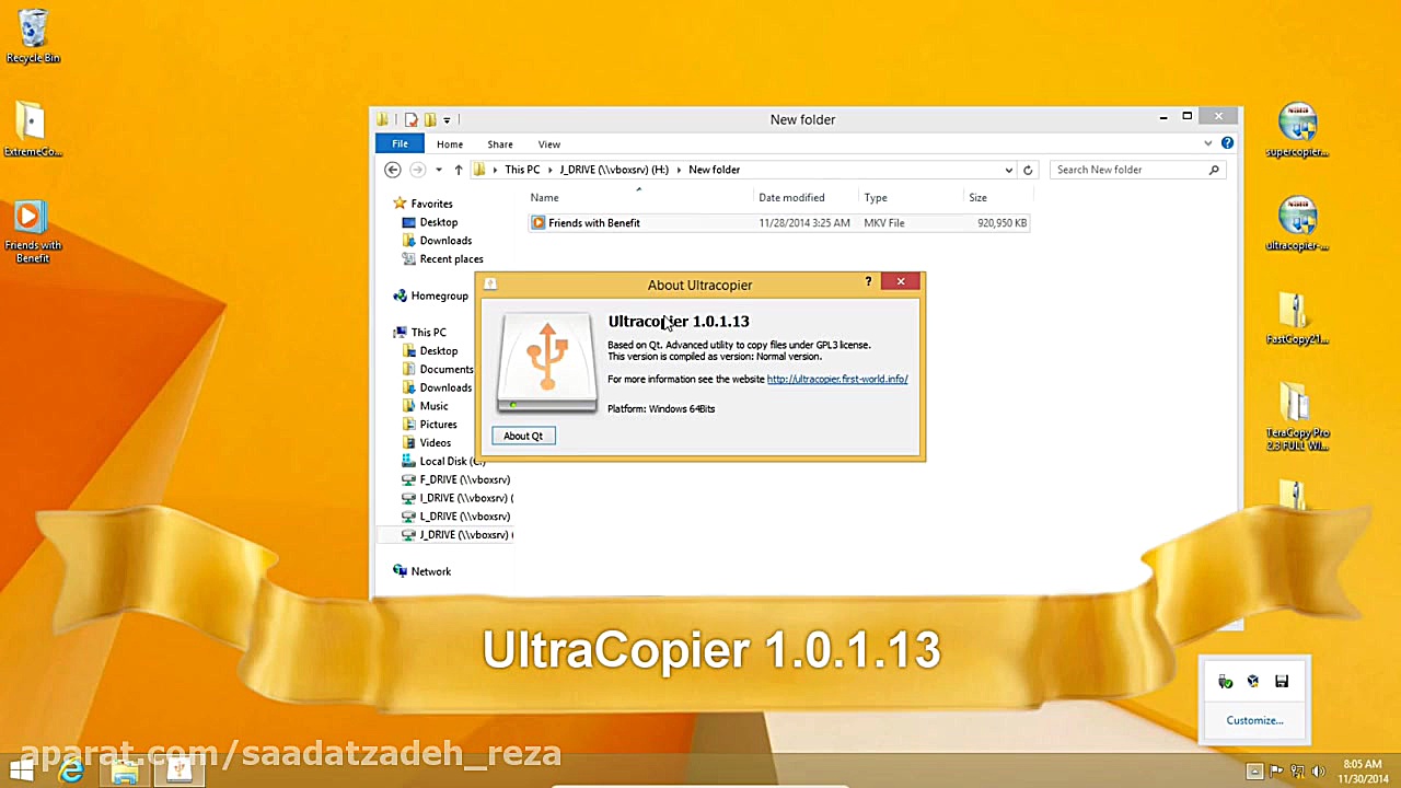 Windows 8.1 vs UltraCopier vs Teracopy vs SuperCopier4 vs ExtremeCopy ...