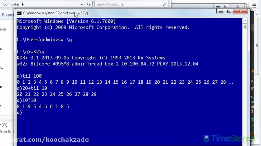kdb database tutorial