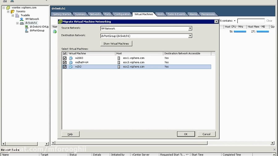 VMware Vsphere (dvswitch continuation) part 11