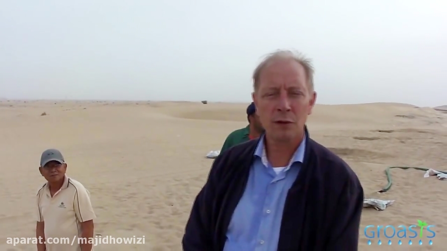 Successful planting Dubai desert with the Groasis Waterboxx