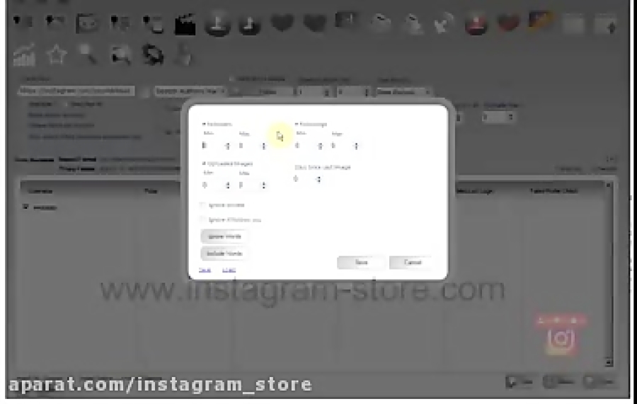 آموزش مقدماتی استفاده از ربات instadub - فیلترها در ربات