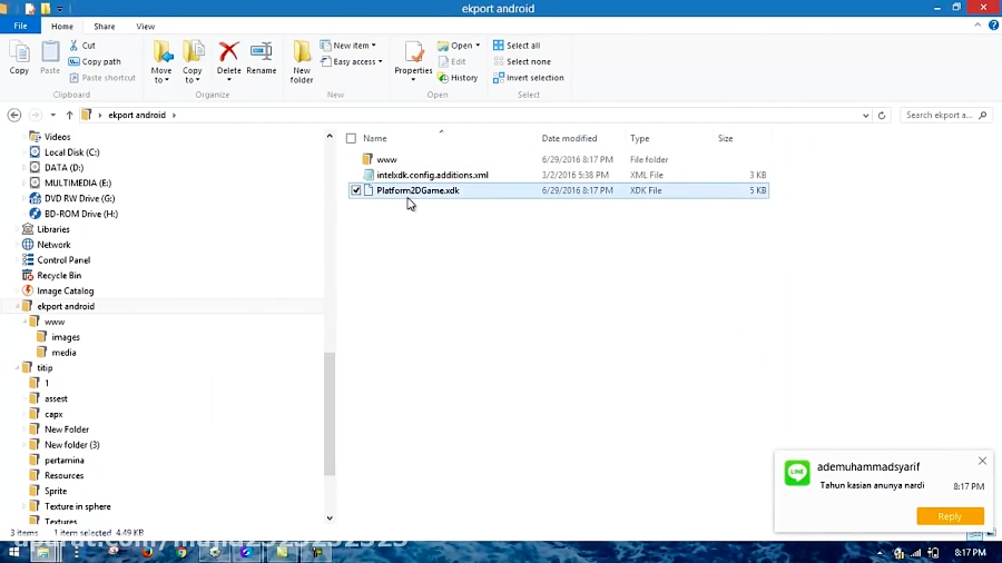 Export construct 2 to android apk