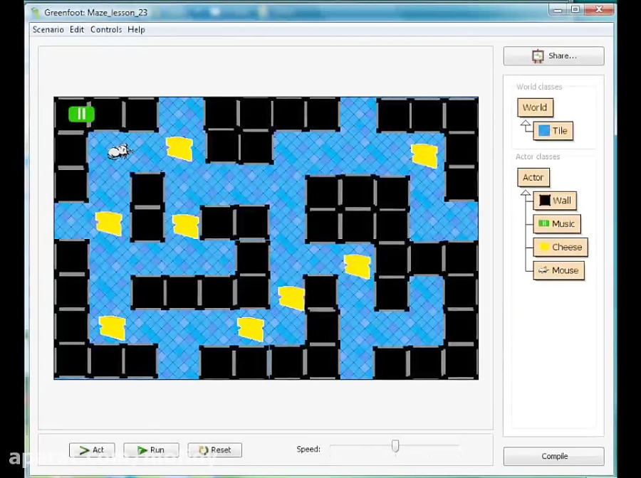آموزش بازی سازی با جاوا (Greenfoot) - بخش 22