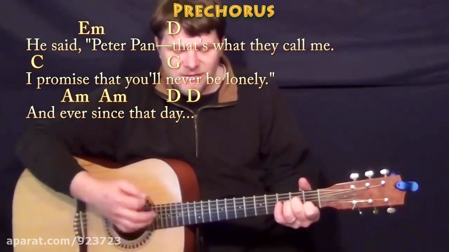 Lost Boy (Ruth B) Guitar Cover Lesson with Chords/Lyrics