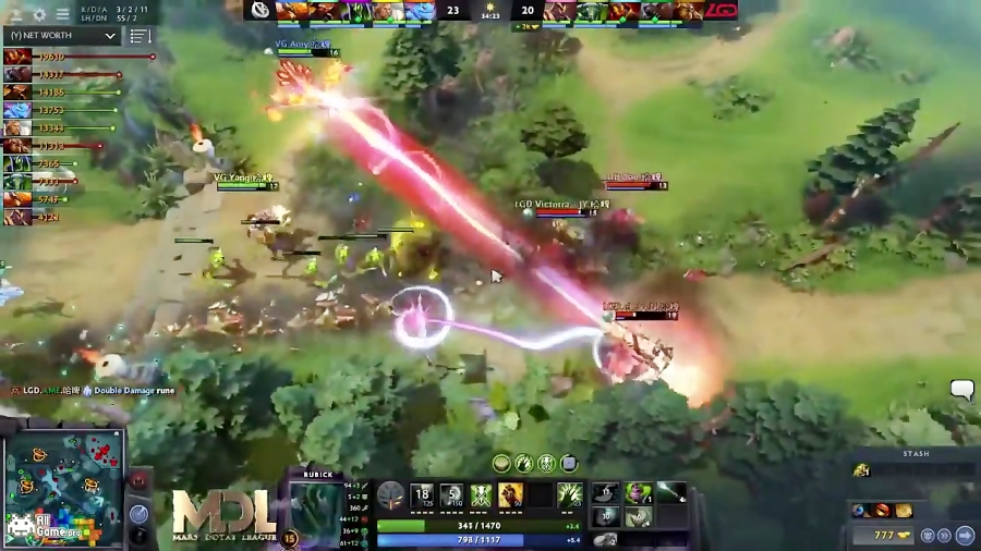 قسمت دوم بازی مقدماتی - VG vs LGD