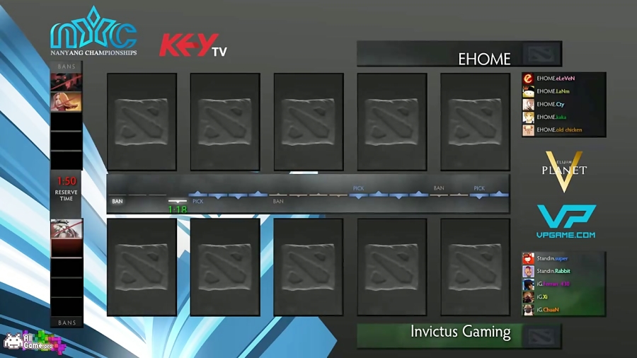 قسمت اول بازی سوم فینال - iG vs EHOME