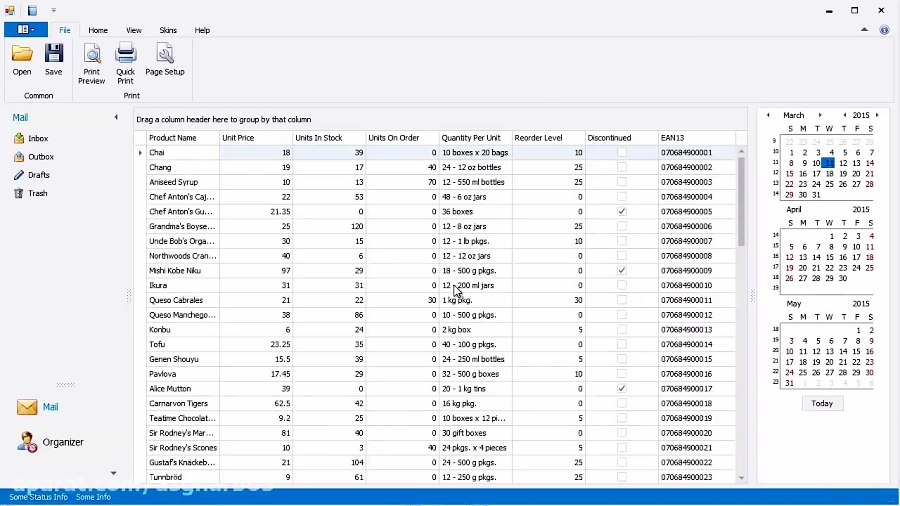 DevExpress WinForms Grid: Create