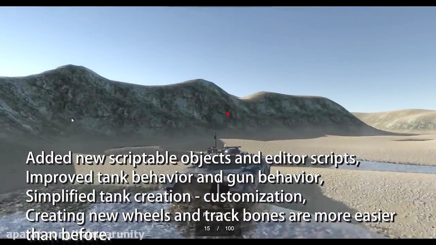 پکیج Realistic Tank Controller