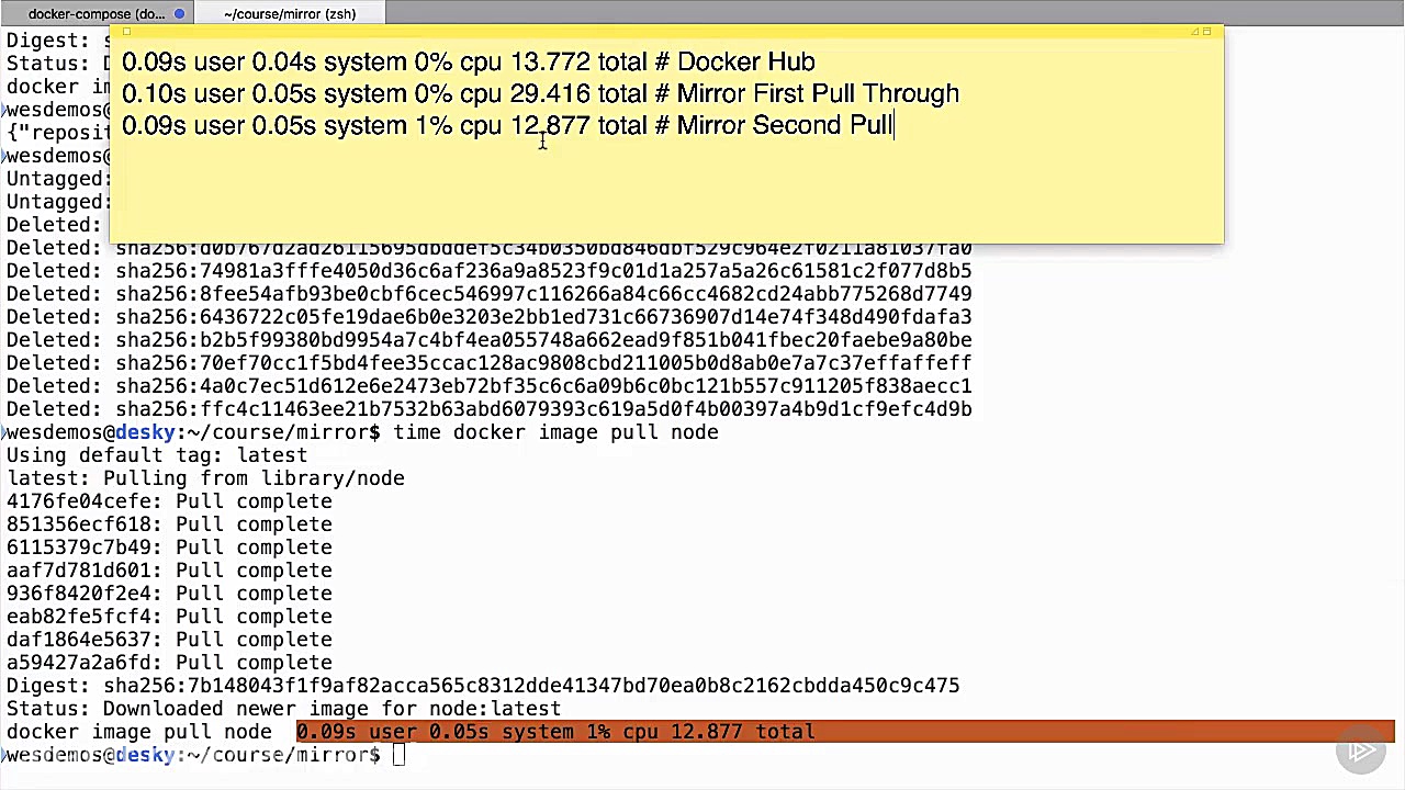 دوره یادگیری Implementing a Self-hosted Docker Registry