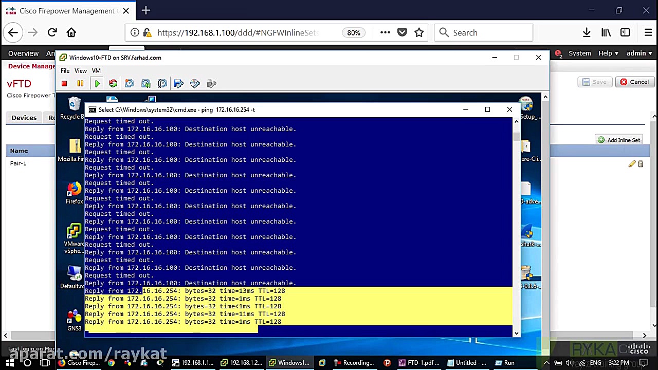 Cisco Firepower FTD-05-Cisco FTD Transparent-Mode