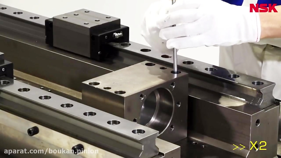 How to install NSK Linear products - 2. Ball Screw