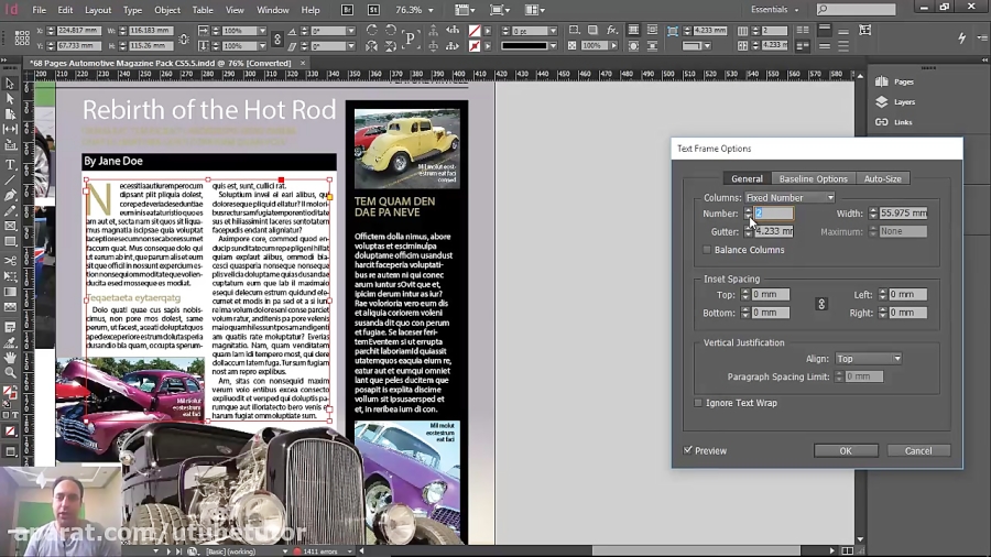 39- Adobe Indesign Training - سعید طوفانی - آموزش ایندیزاین - Story Editor