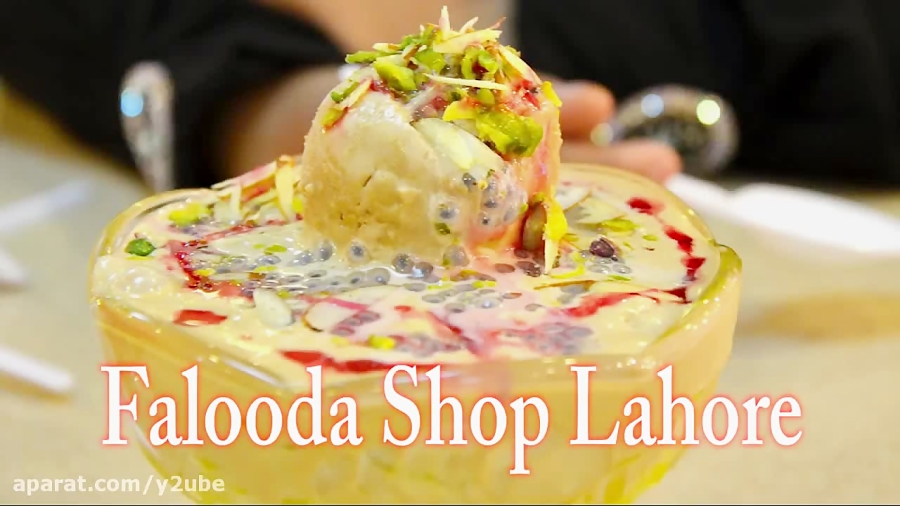 Falooda (Faluda) Dessert Drink - Lahore, Pakistan
