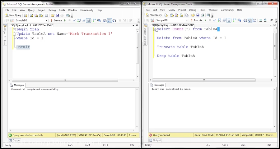 جلسه 86 How to find blocking queries in sql server