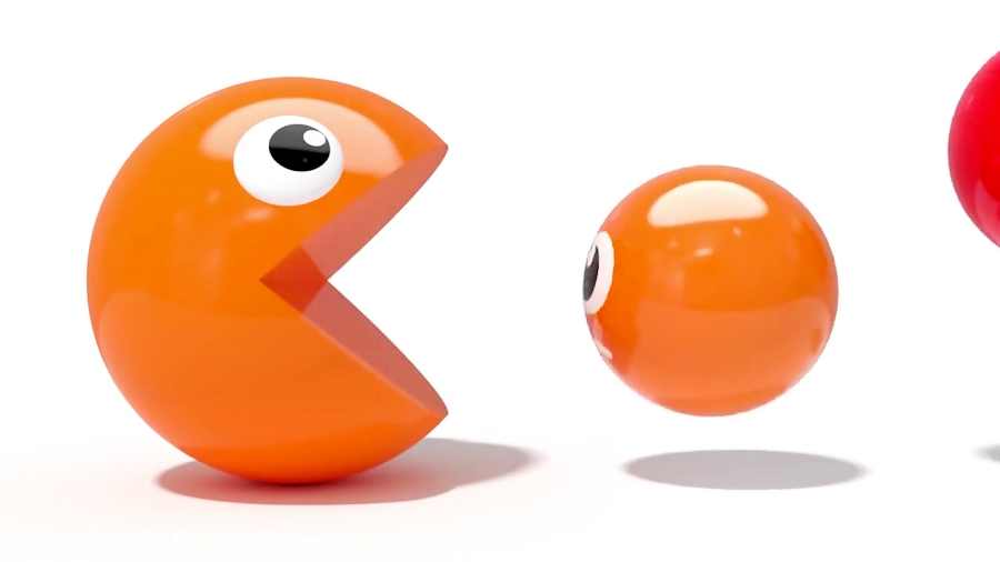 Learning Numbers with 3D Pacman and 123 for Kids