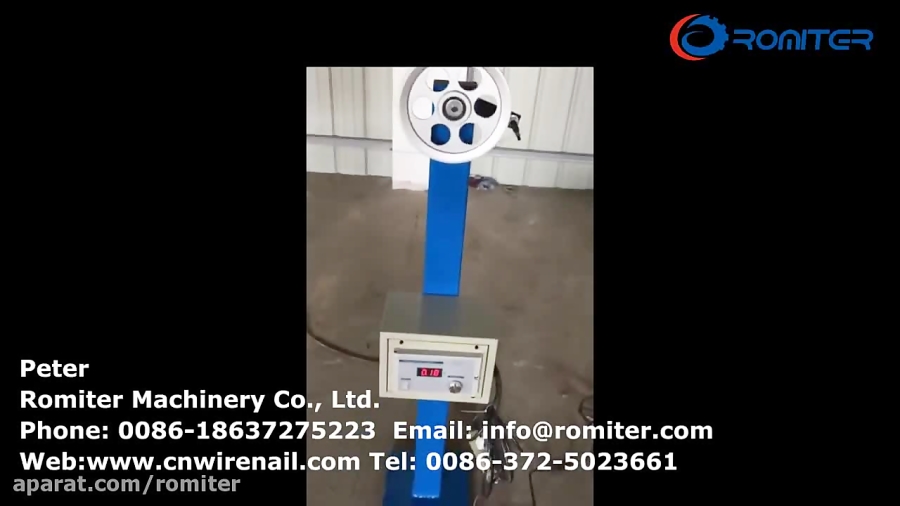 Automatic Steel Wire Rewinder Machine for USA Customer