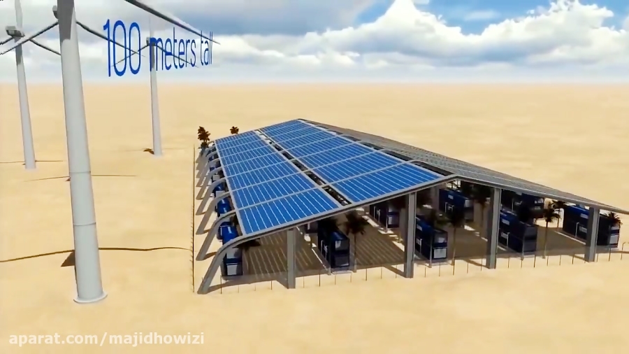EcoloBlue 400,000 Liter/Day Atmospheric Water Generator Station