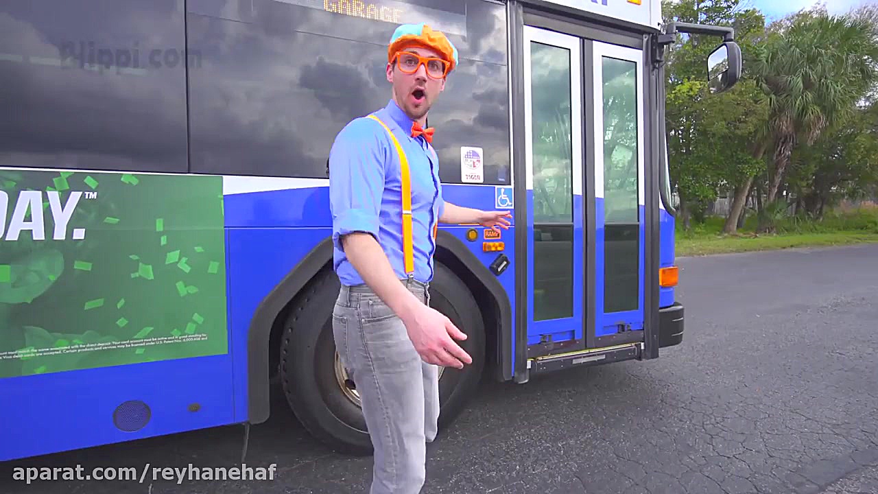 Bus Videos for Children by Blippi | Educational Videos for Kids