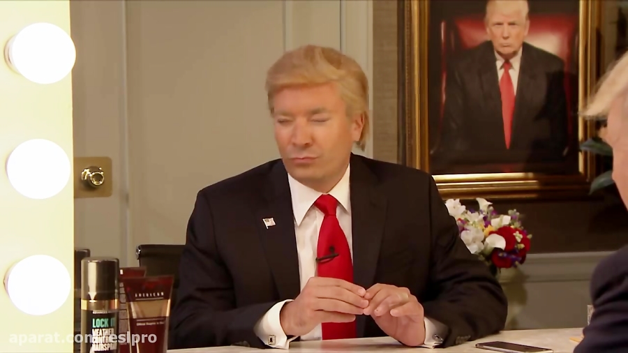 Donald Trump Interviews Himself In the Mirror
