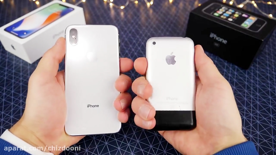 iPhone X vs First iPhone! 10 Year Comparison