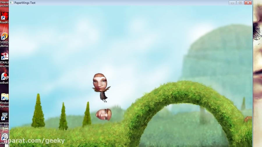 2D Game Design Mockup Using Photoshop and 3D Software